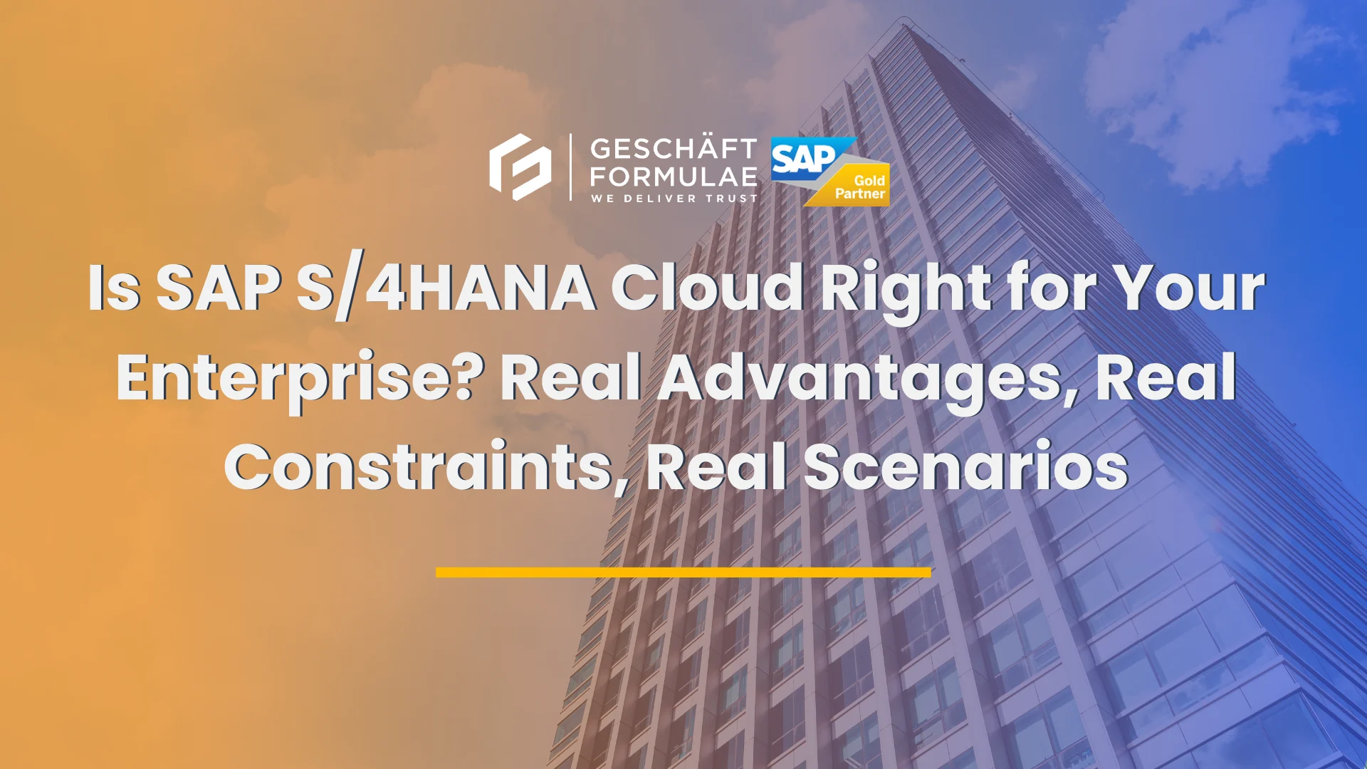 Is SAP S/4HANA Cloud Right for Your Enterprise in India?